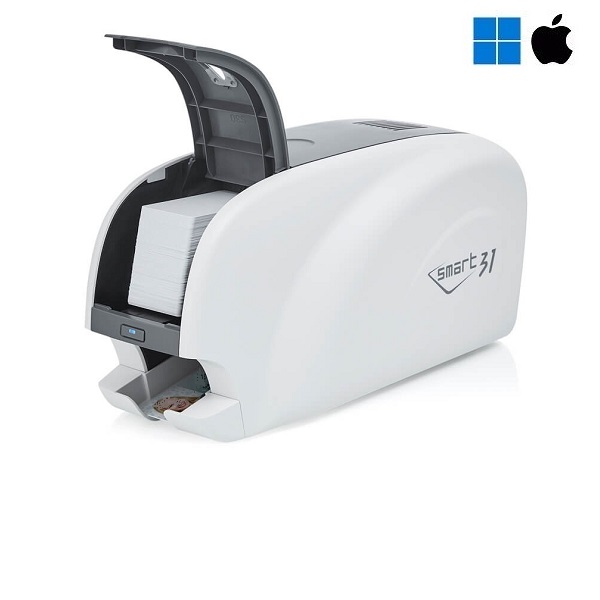 ID kortprinter Smart-31s / Smart31s inkl. software / tilbehørspakke ...