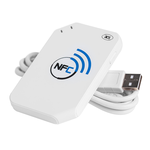 ACS Mifare® læser 13,56 MHz med Bluetooth® og USB. ACR1255U-J1 - NORDANO.DK